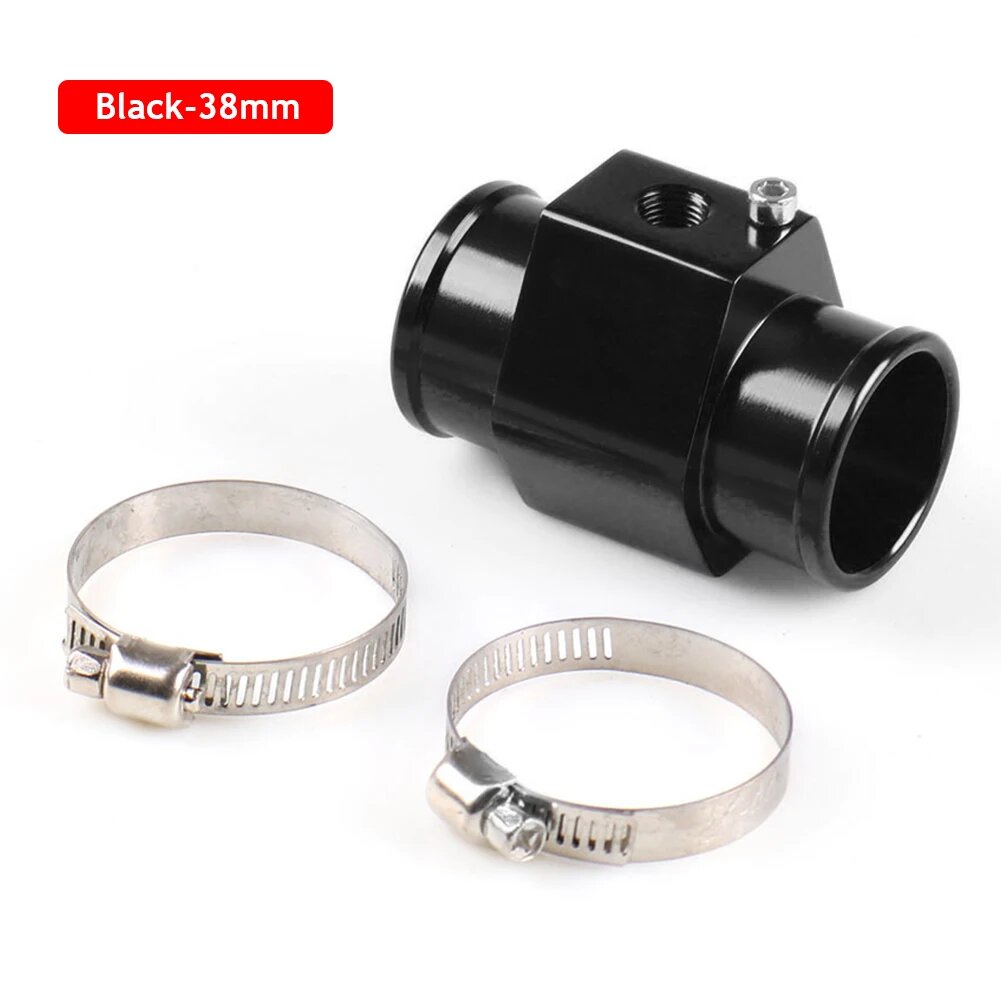 Температура воды, соединение температуры, датчик трубы, переходник для шланга радиатора, 38mm-Black