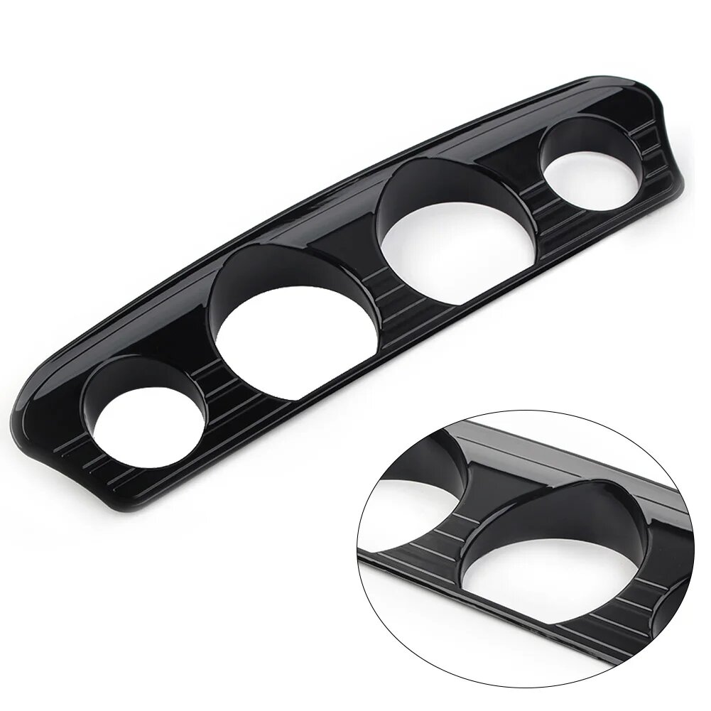 Накладка на три линии мотоцикла для Harley Davidson Touring Electra Street Glide Ultra 2014-2023, хромированный/глянцевый черный Черный, черный