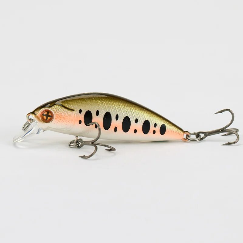 LUSHAZER Микровая раковина, медленно гольян, 4 г, рыболовная приманка, воблер, жесткая приманка, пластиковые рыболовные снасти Pesca