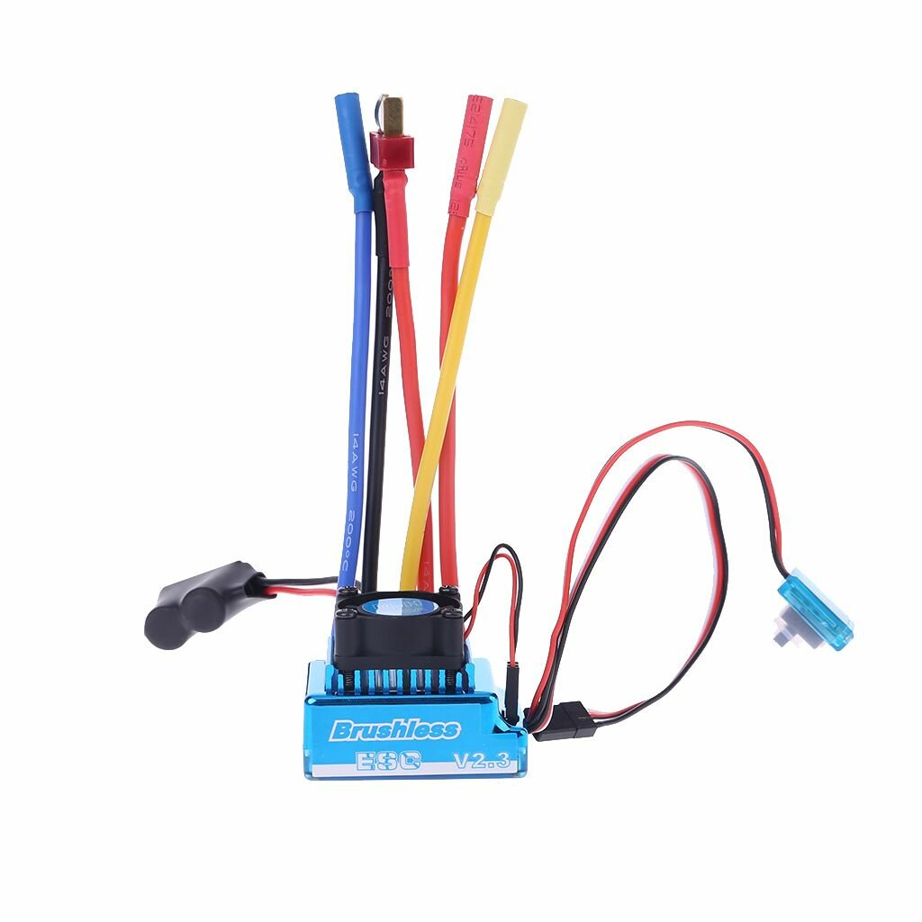 R/C бесщеточный двигатель MyPads ESC, водонепроницаемый контроллер для 4wd-гусеничного движителя 110
