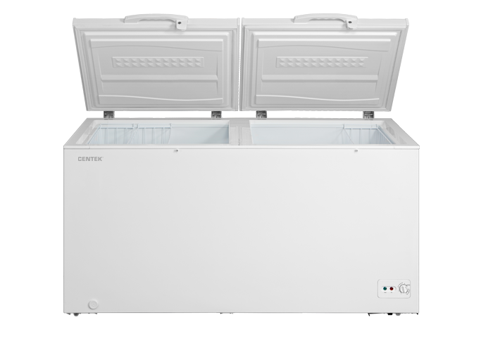 Морозильный ларь Centek CT-1768, объем 512л, ручная разморозка, белый