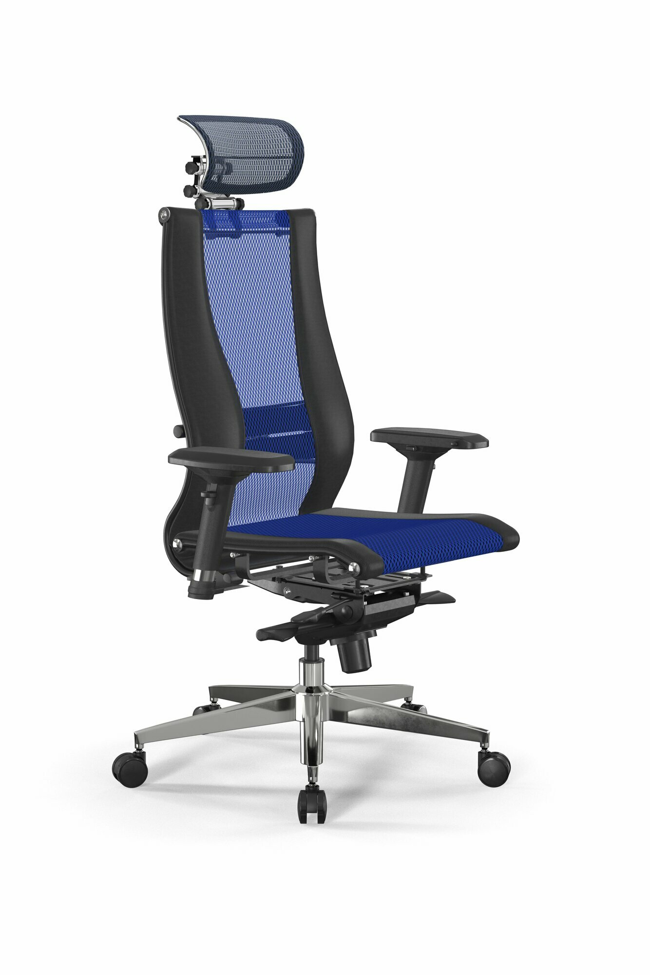 Кресло Samurai AERO Office Edition RTX 4D Black Sapphire\стальное пятилучие