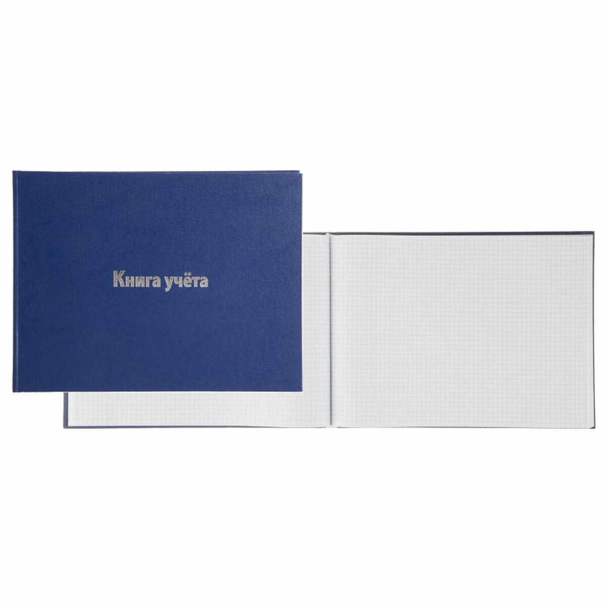 Бухгалтерская книга учета Attache (А4, 96л, клетка, сшивка, блок офсет) обложка бумвинил, 12шт.