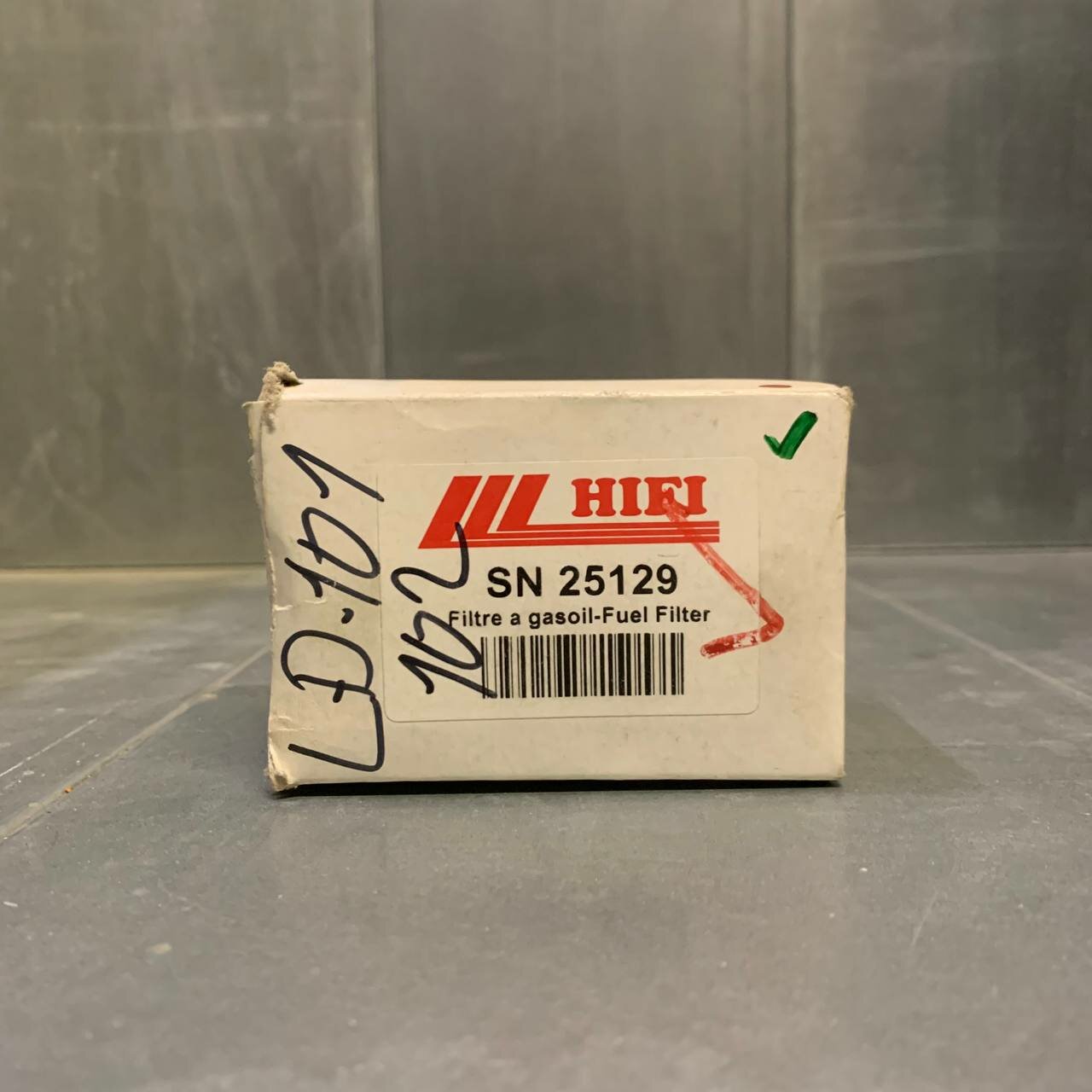 SN 25129 Фильтр топливный HIFI для HITACHI, WEICHAI POWER, DOOSAN