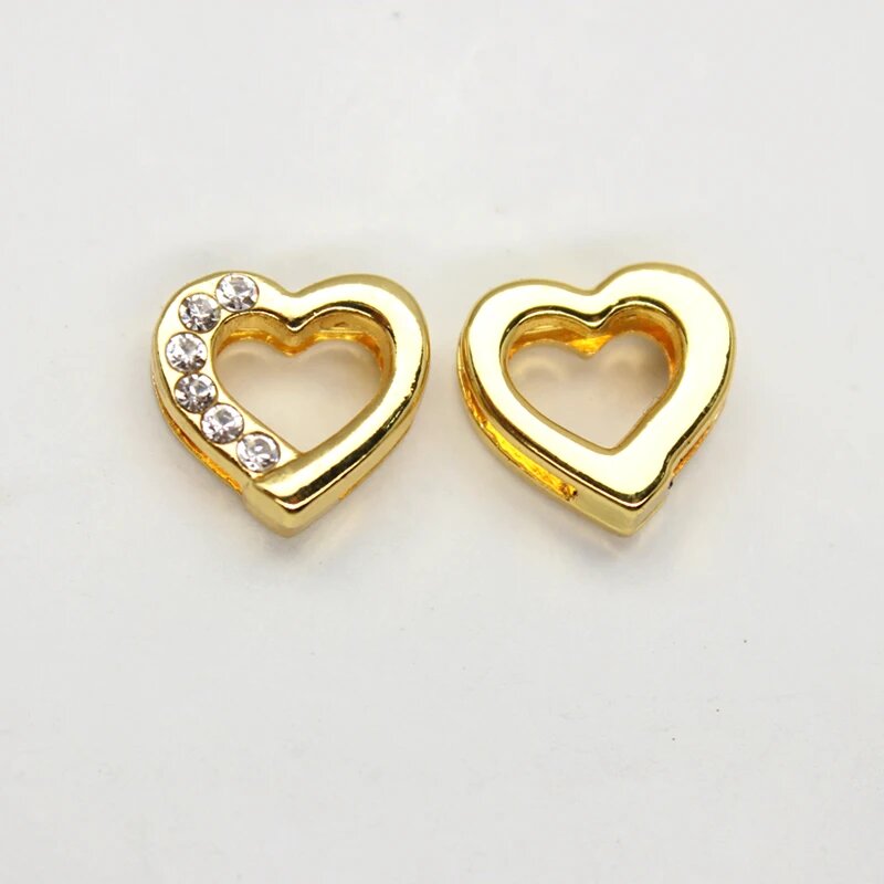 Подвески-слайдеры Slide Charms из сплава с кристаллами 8 мм SL785