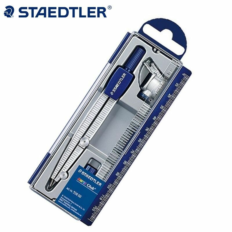 Циркуль Staedtler 550 60 Школьные и офисные канцелярские принадлежности инструменты для рисования