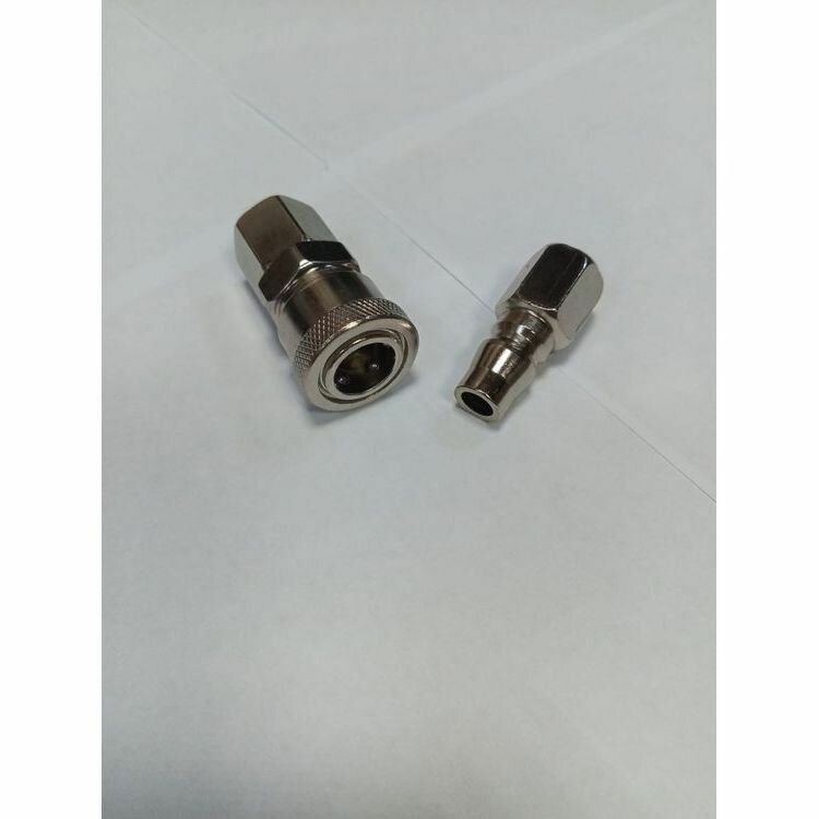 Быстросъемное соединение внутренняя резьба 1/4/ комплект (азия)