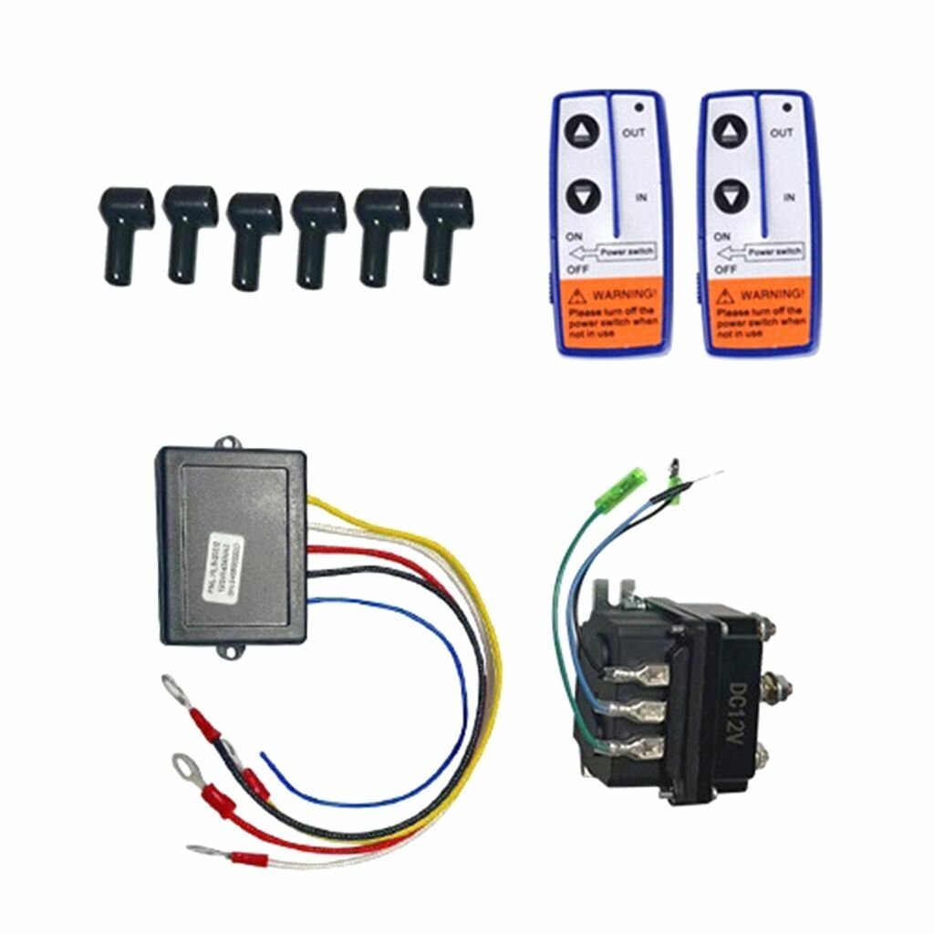Водонепроницаемый Эффективный комплект проводов для подключения реле лебедки 250A 12V использования в автомобиле Лодке