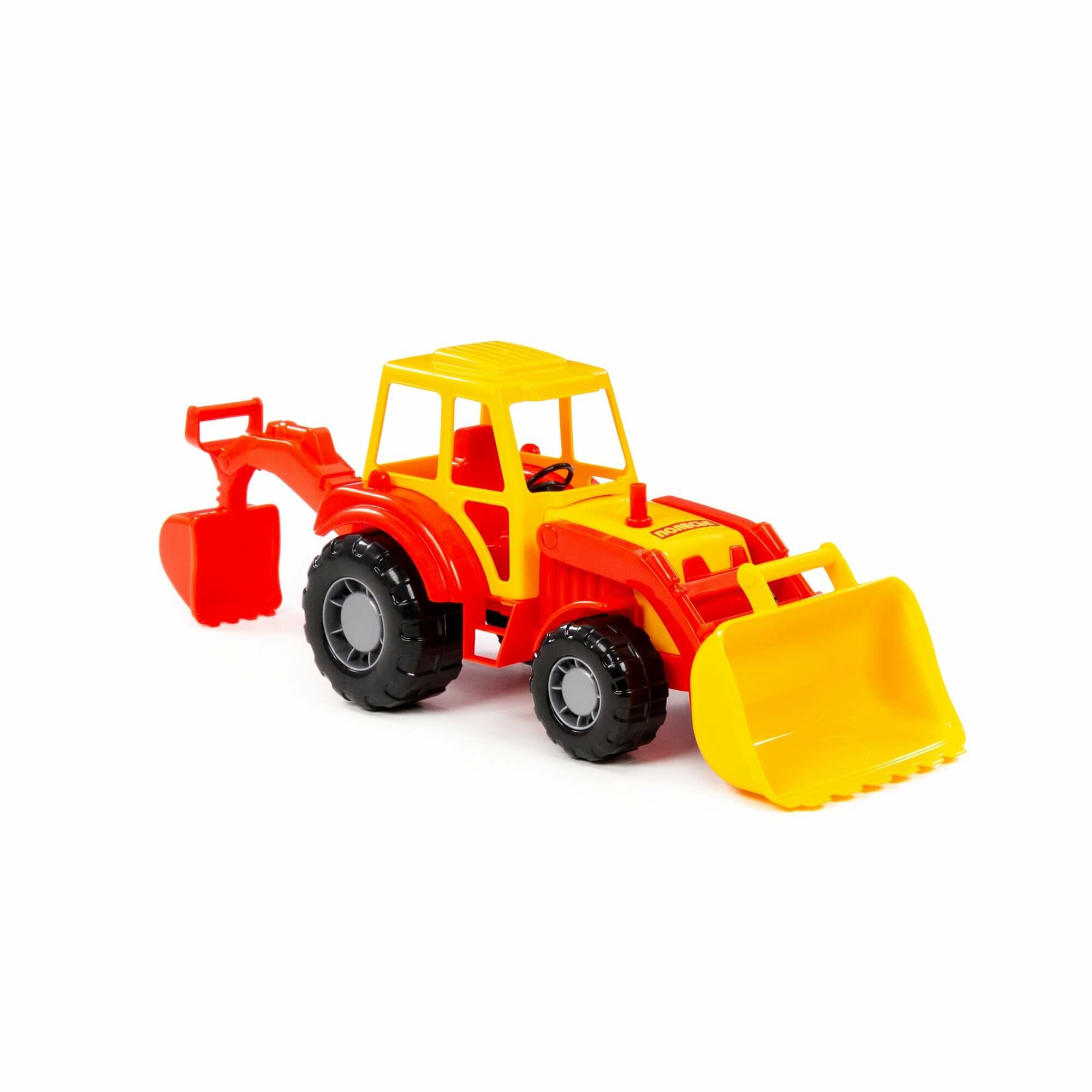 "Алтай", трактор-экскаватор пластиковый. Полесье