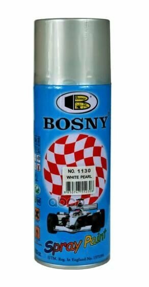 Краска белый жемчуг металлик аэрозоль 400мл BOSNY BOSNY арт. 1130