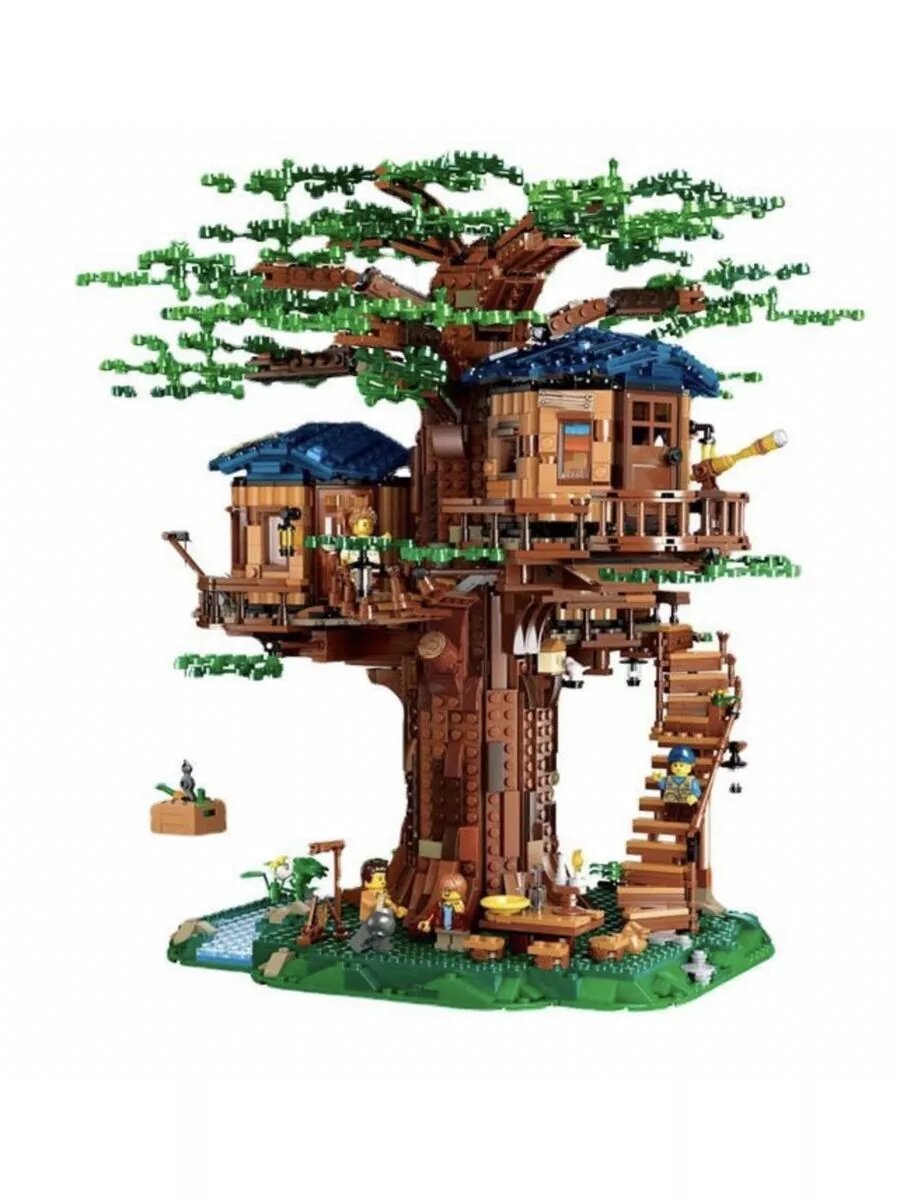 Конструктор Дом на дереве Ideas Tree House Майнкрафт WORLD