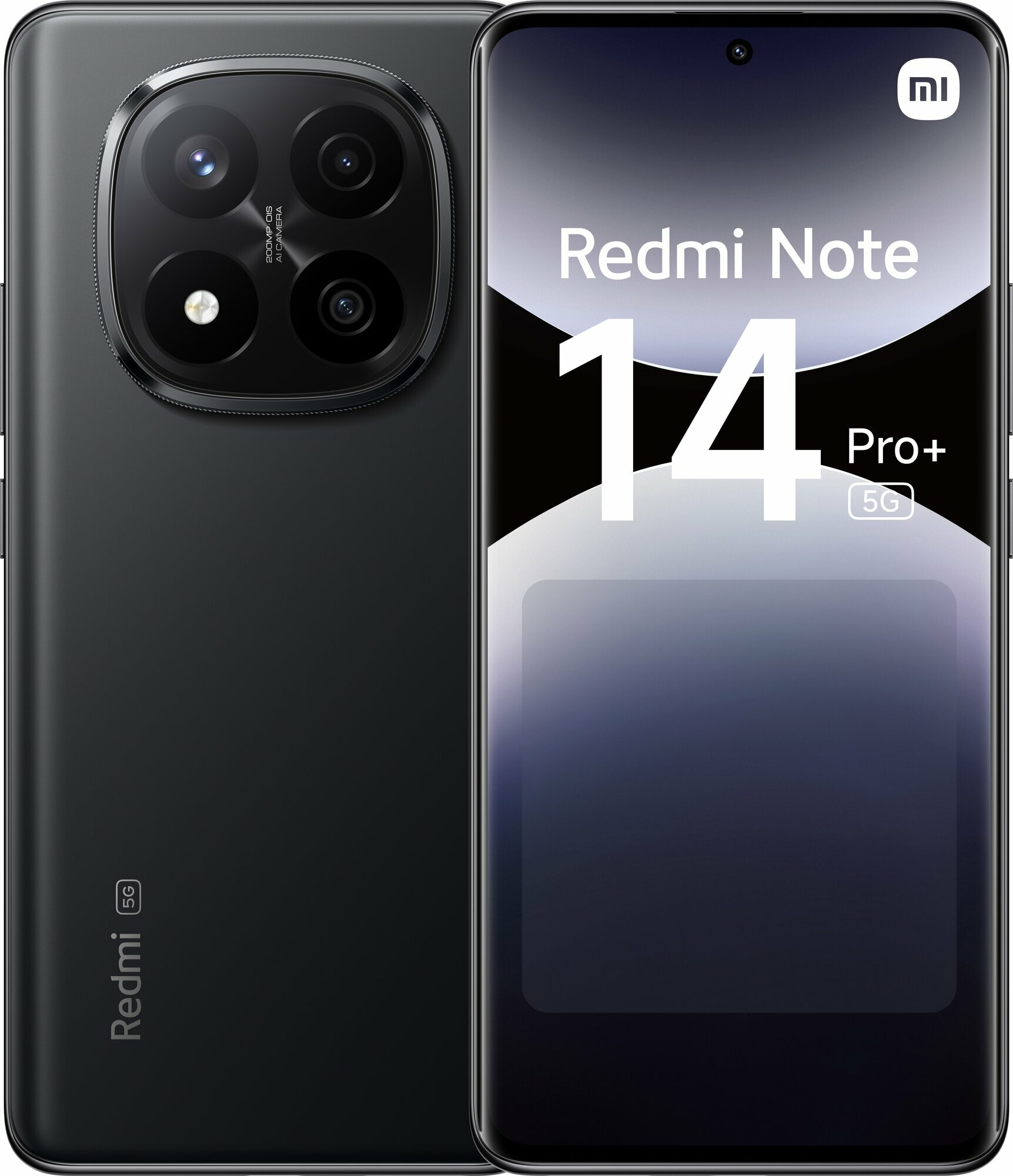 Смартфон Xiaomi Redmi Note 14 Pro+ 12/256 ГБ, Global, midnight black