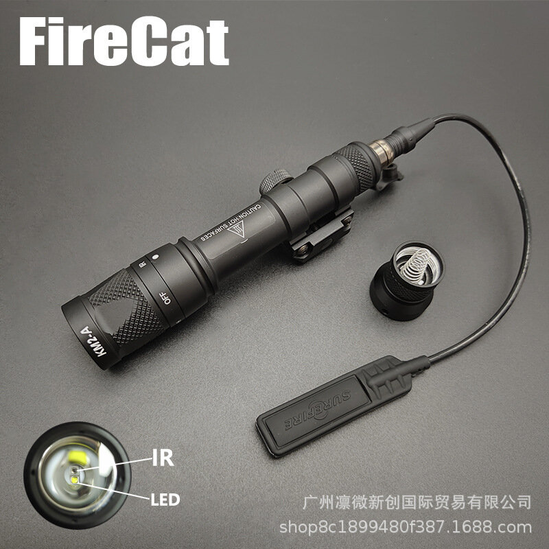 Фонарик SF, ИК-версия M300V, с управлением хвостом мыши, черный