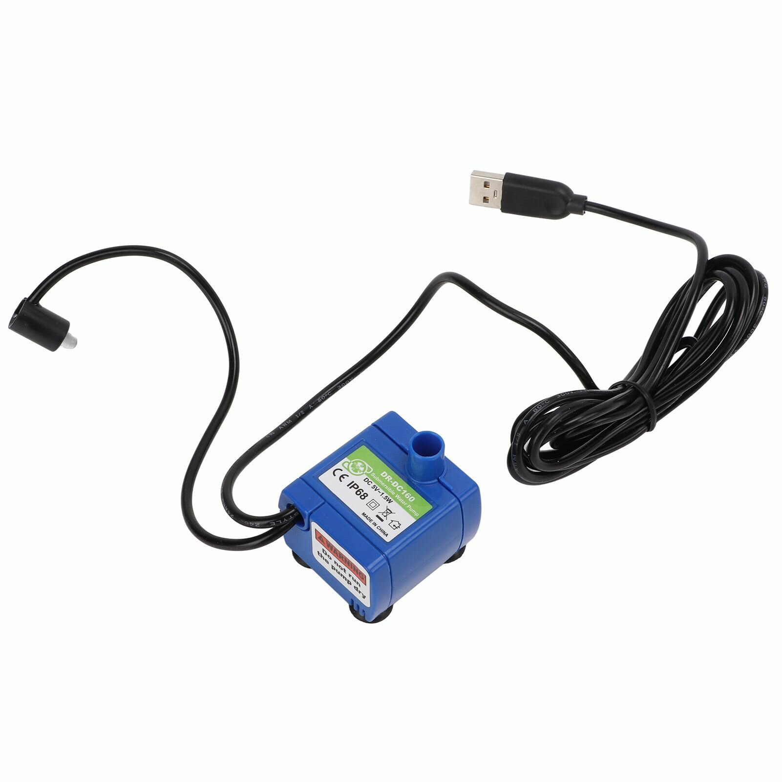 Насос для фонтана для домашних животных USB Ультра тихий насос для подачи воды для кошек со светодиодной подсветкой для питья домашних животных
