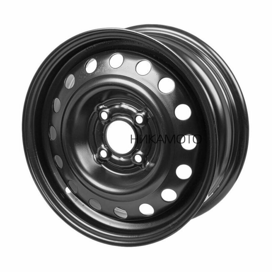 GANZ GRN14026 Диск колеса R14 5.5J 4x100/60.1 ET43 штампованный GANZ Black