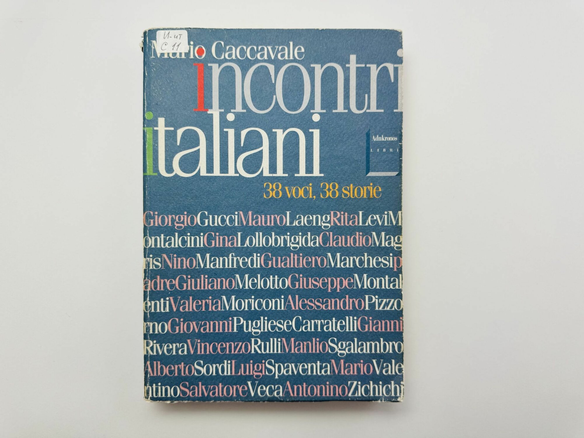 Incotri Italiani II. 38 Voci, 38 Storie (Итальянские встречи II. 38 встреч, 38 историй)