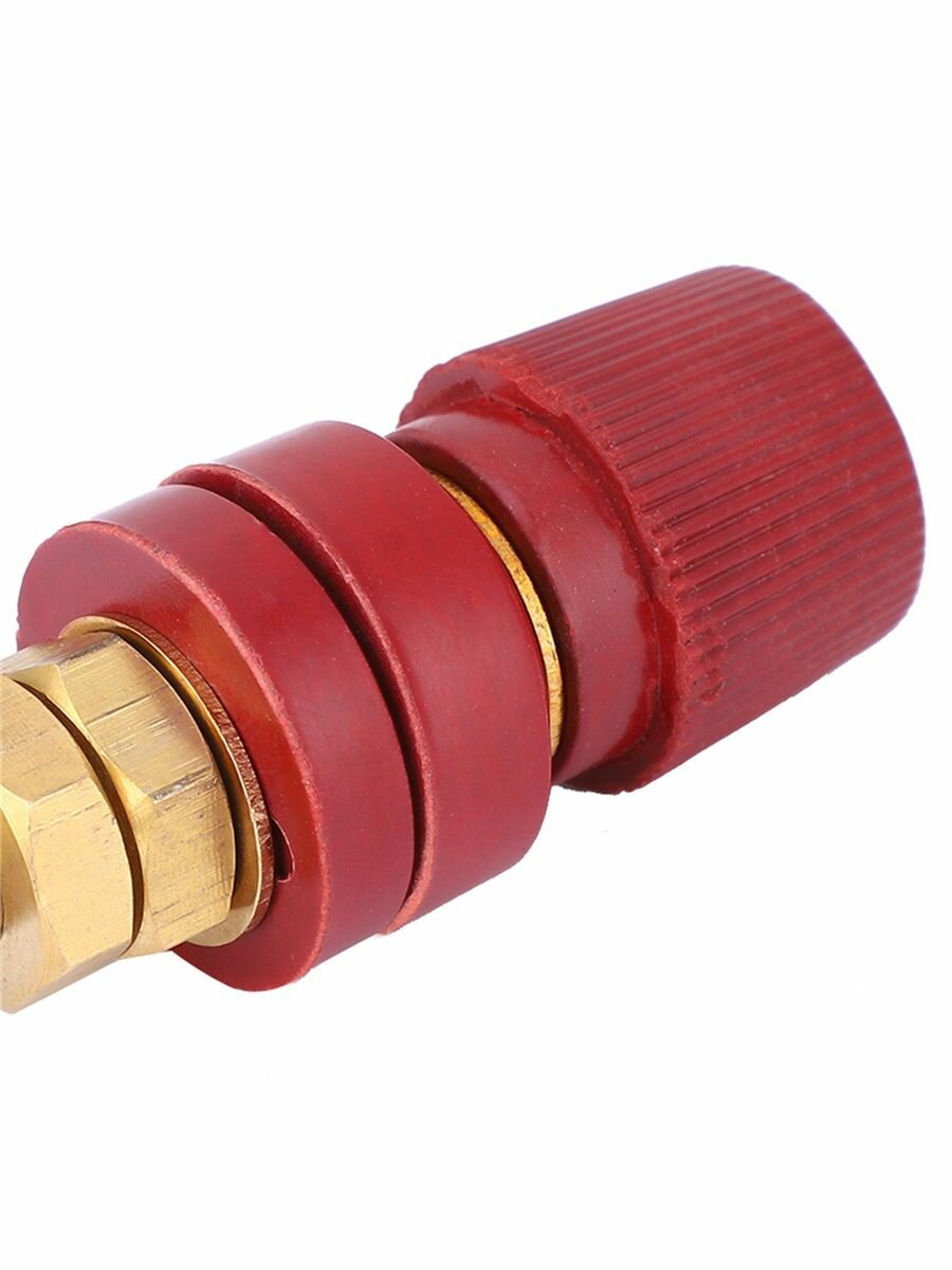 Клеммная колодка с латунной стойкой с резьбой M8, 2 шт, 200 А, 0 380 В, клеммная колодка, высококачественная латунная конструкция для безопасных электрических соединений