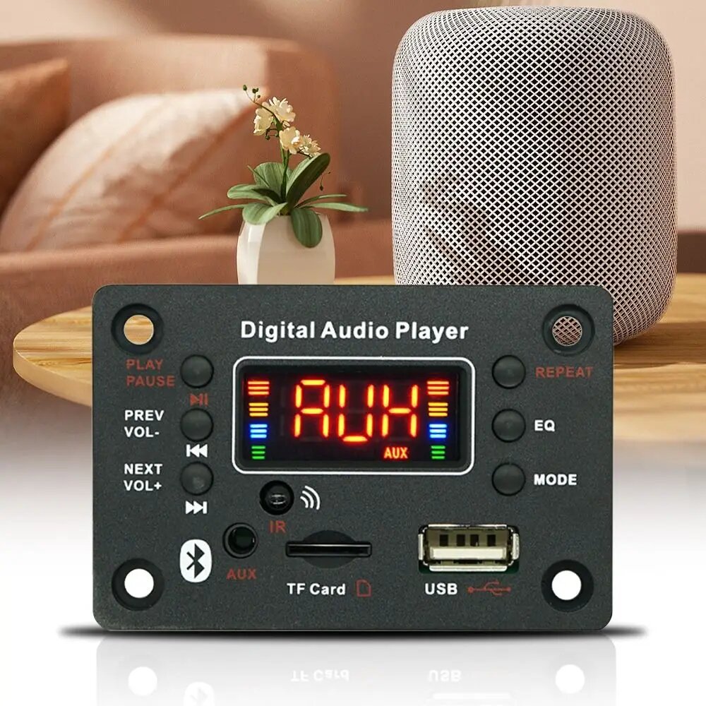 MP3-плеер декодер Bluetooth 5.0 черный — фото 1