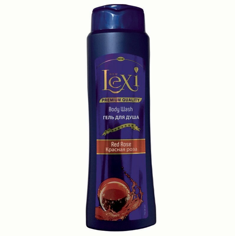 Гель для душа Royal Lexi с ароматом Красная роза 600 мл