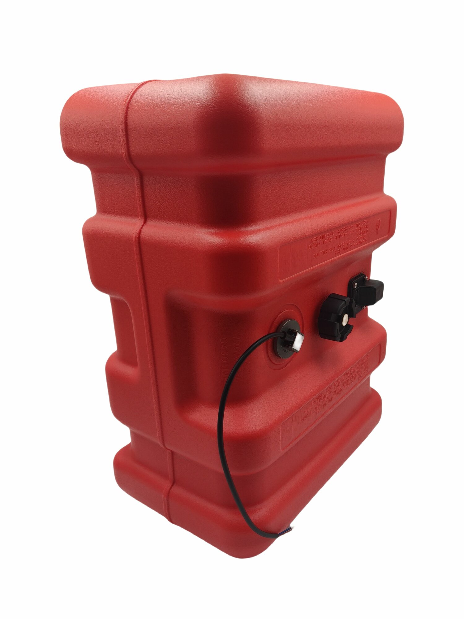 Топливный бак, канистра для бензина с коннектором Yamaha 55л С датчиком объема масла-