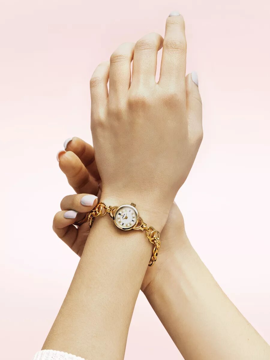 Наручные часы Viva, серебро