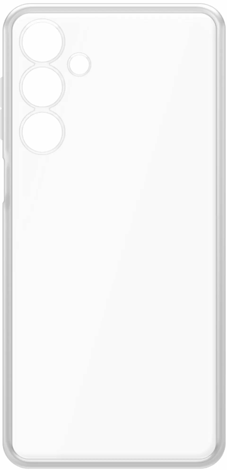 Клип-кейс KRUTOFF Clear Case для Samsung Galaxy A16 прозрачный 576860