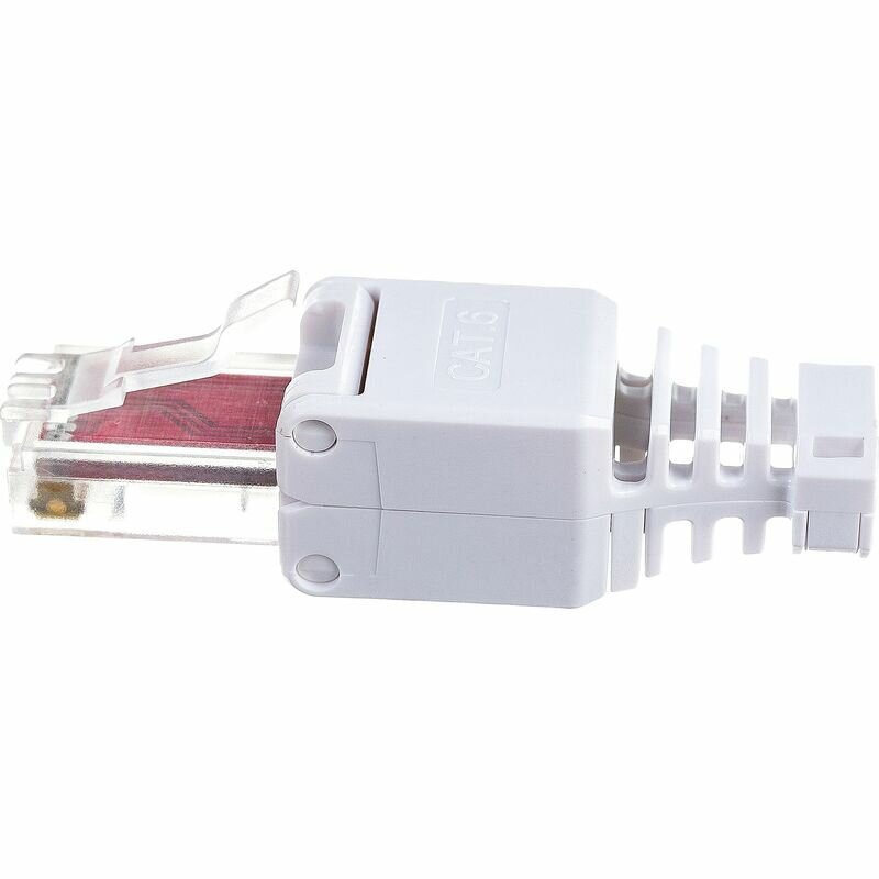 Коннектор Lanmaster LAN-TMP-S6A полев. RJ45 кат.6A STP бел