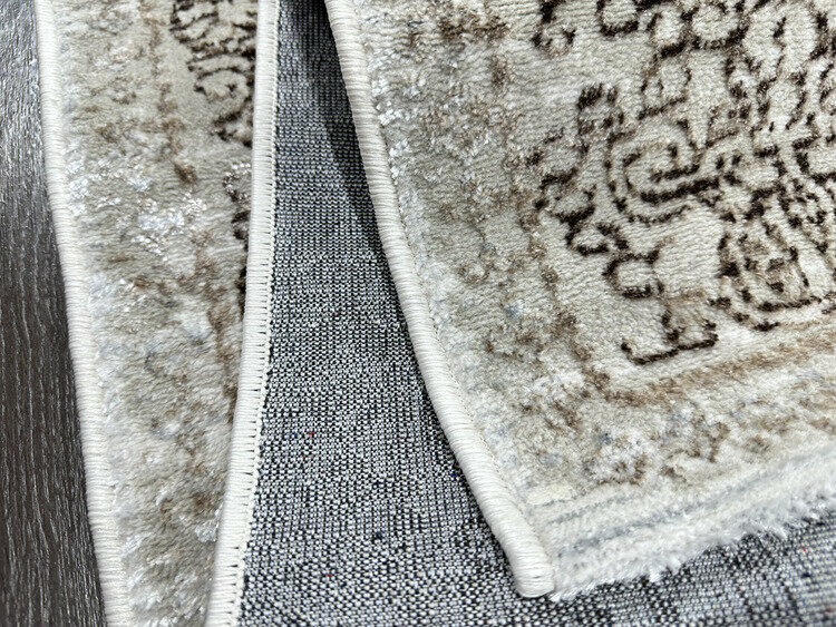 Ковер, Прямой, Бежевый, Коричневый, Золотистый, Классический, Традиционный, на пол, в гостиную, спальню, в ассортименте (120 см. на 180 см.)