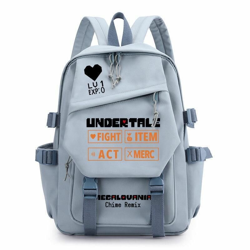 Школьный ранец Undertale sans для студентов, рюкзак anime ins большой емкости