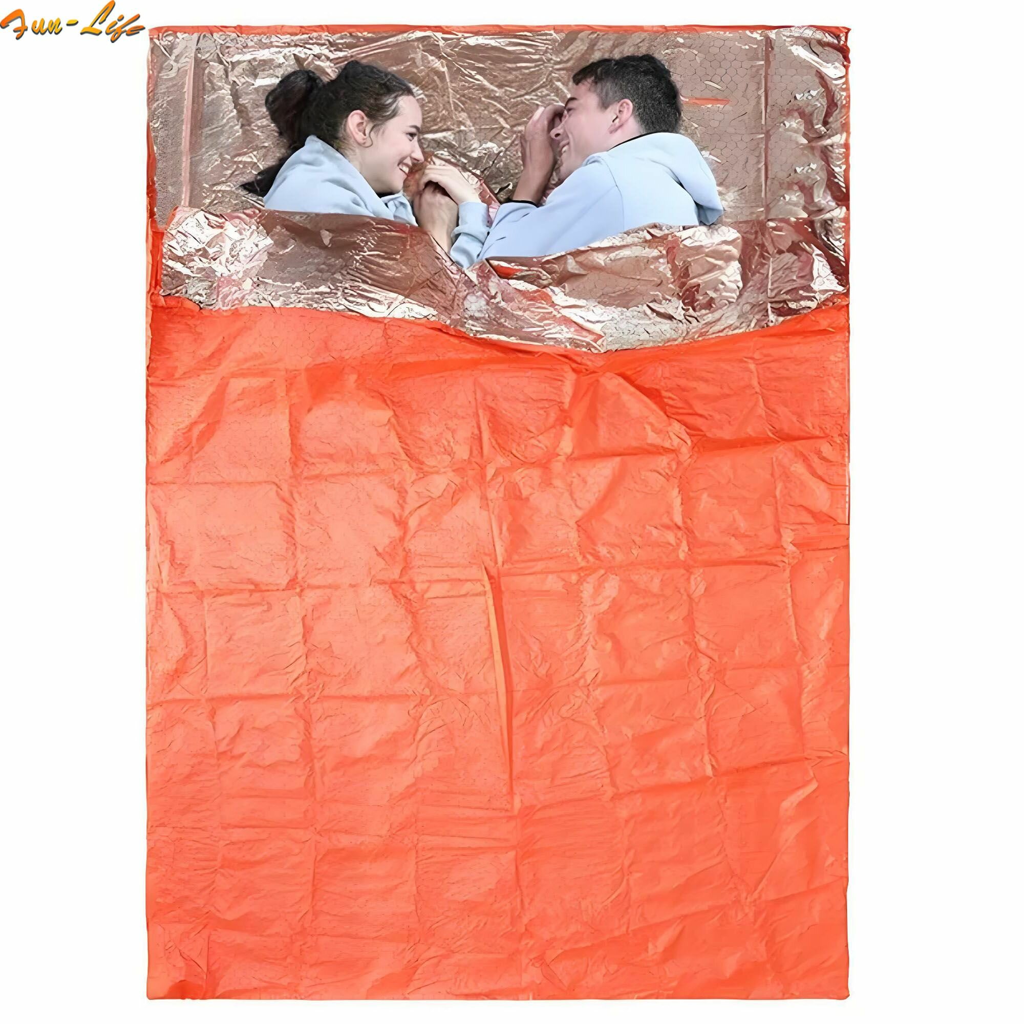 Аварийный спальный мешок Subito сверхлегкий (конденсатник), Два человека, 200*145cm