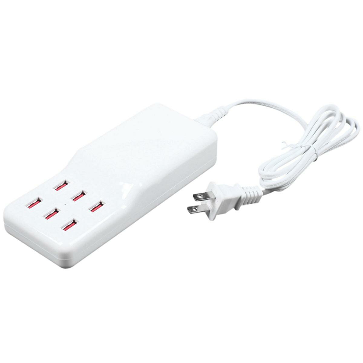 Многофункциональная док-станция для зарядки телефона с 6 портами USB, зарядное устройство для Apple Android, телефона, iPad, док-станция для зарядки цифровой камеры