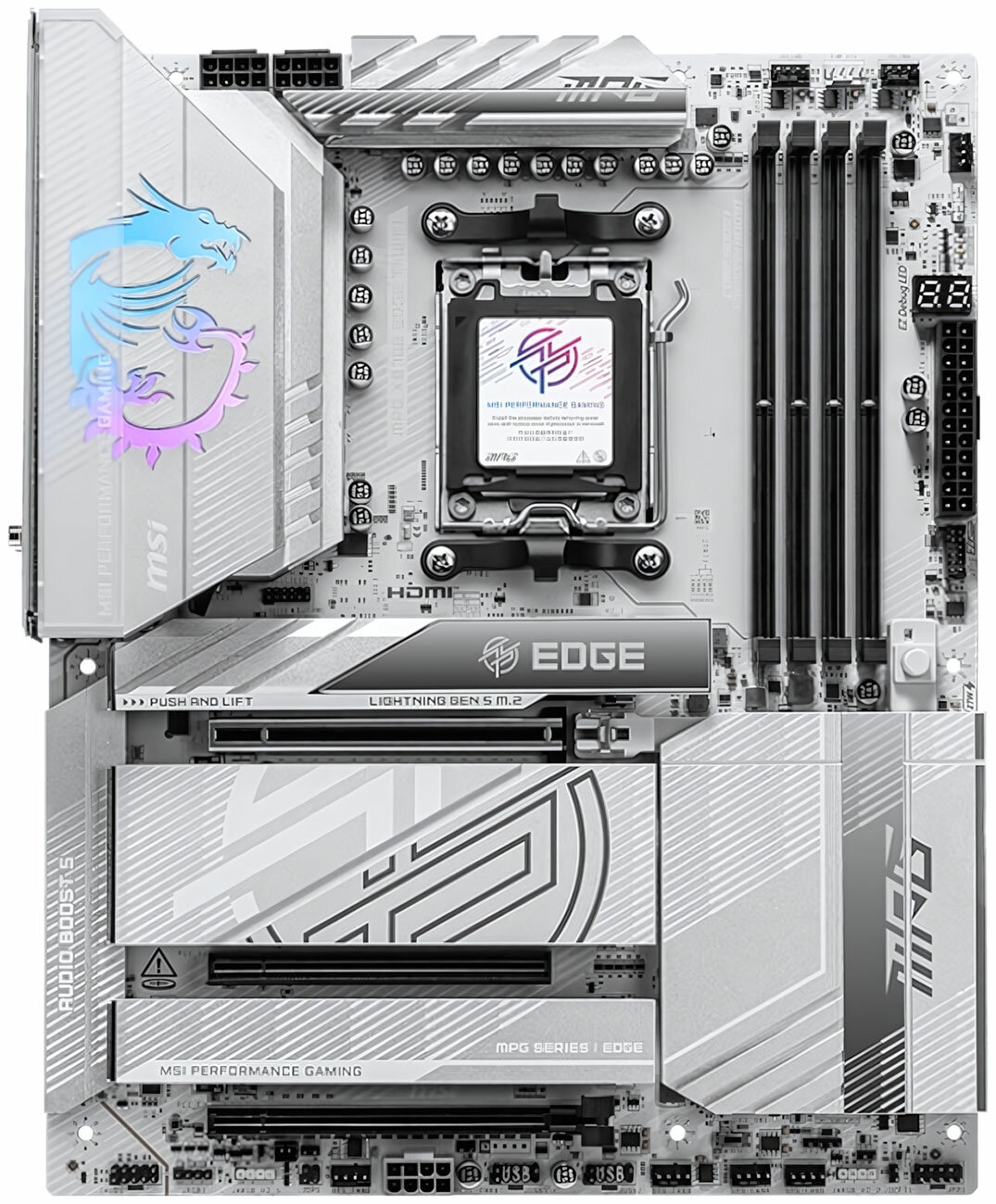 Материнская плата MSI MPG X870E EDGE TI WIFI