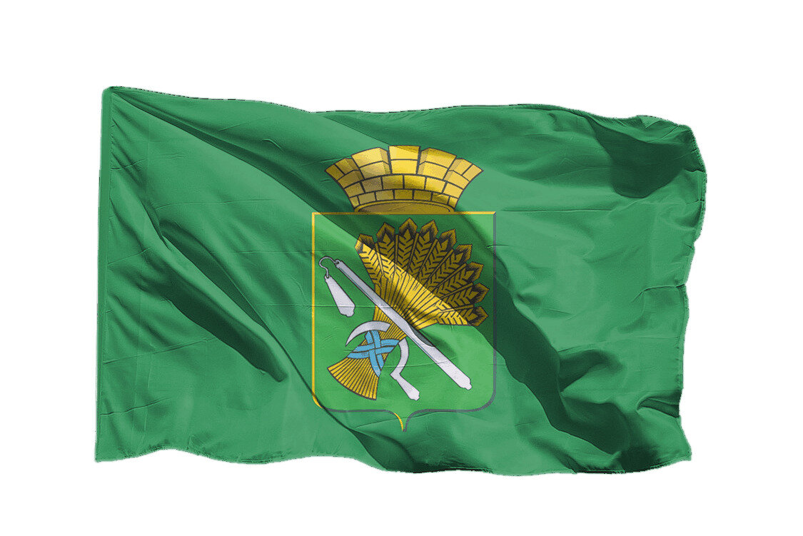 Флаг Камышлова на флажной сетке, 70х105 см - для флагштока