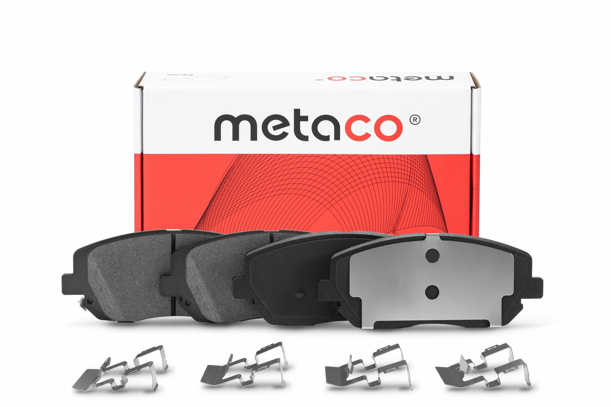 Колодки тормозные передние к-кт Metaco 3000-552