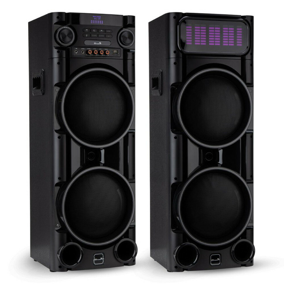 Акустическая система ELTRONIC "Crazy Box" 30-53, поддержка microSD, световые эффекты