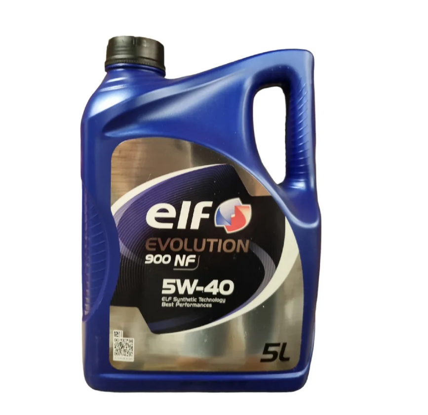 Синтетическое моторное масло ELF Evolution 900 NF 5W-40, 5 л