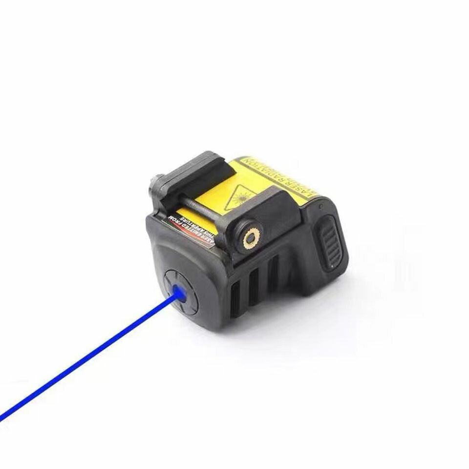 MDGRWY MDG84 Тактический синий лазерный прицел USB перезаряжаемый компактный пистолет-лазер для оружия для планки Пикатинни со встроенной батареей