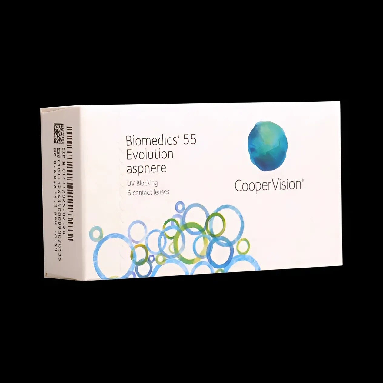 Контактные линзы CooperVision, Biomedics 55 Evolution, +3,50 / 8,8 / 6 шт.