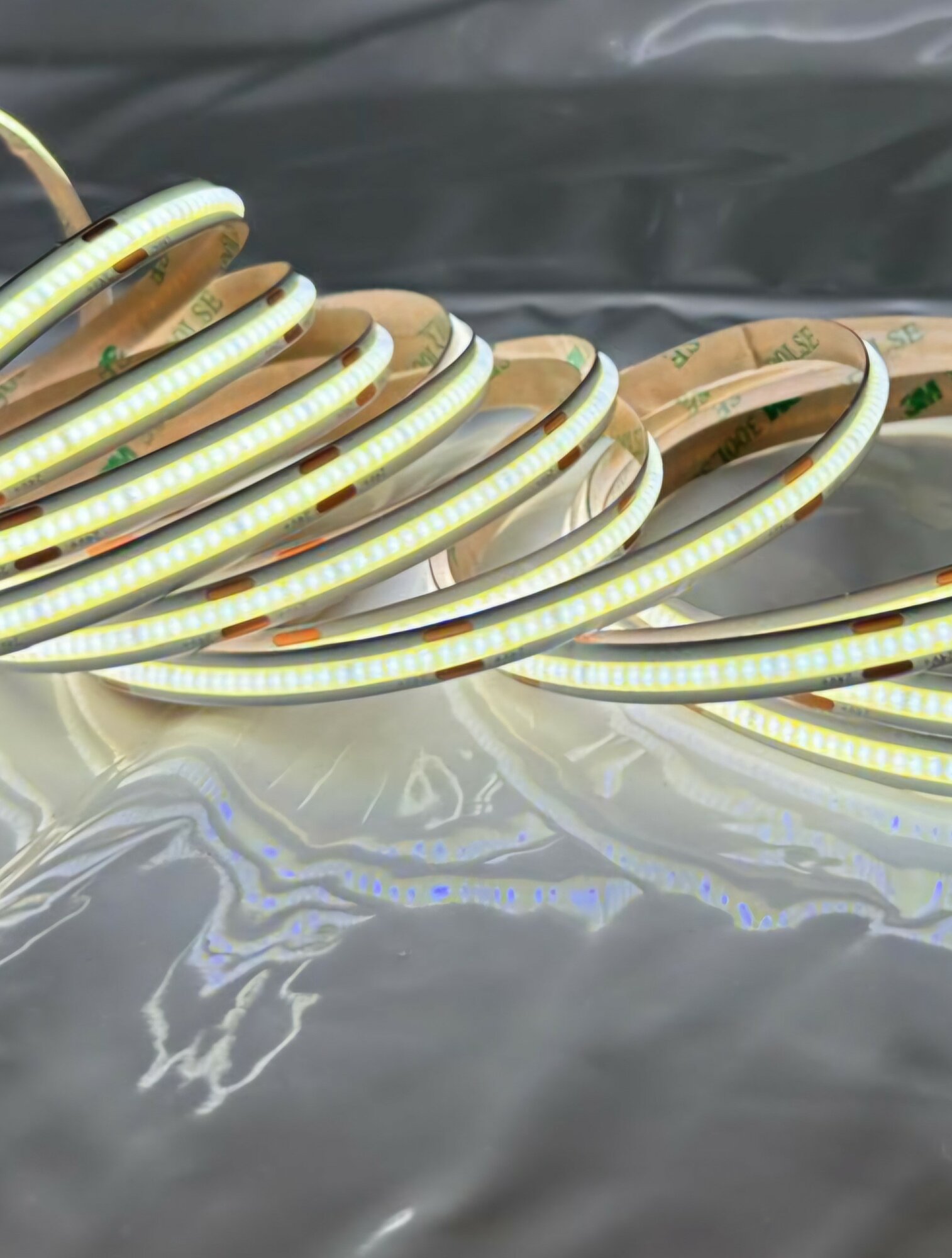 Лента светодиодная COB 24V 12W, 6000K, 480 led/m, 1800Lm, 8mm, IP20, 5 метров