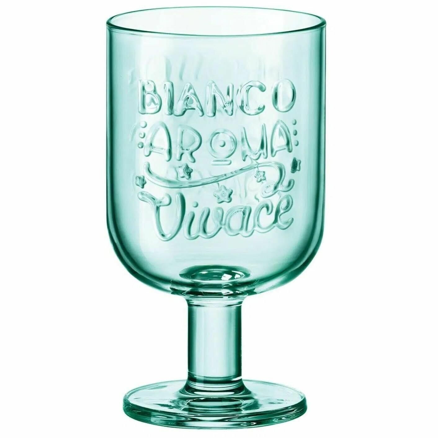 Бокал для напитков Bormioli Rocco Graphica, 365 мл, стекло, зеленый