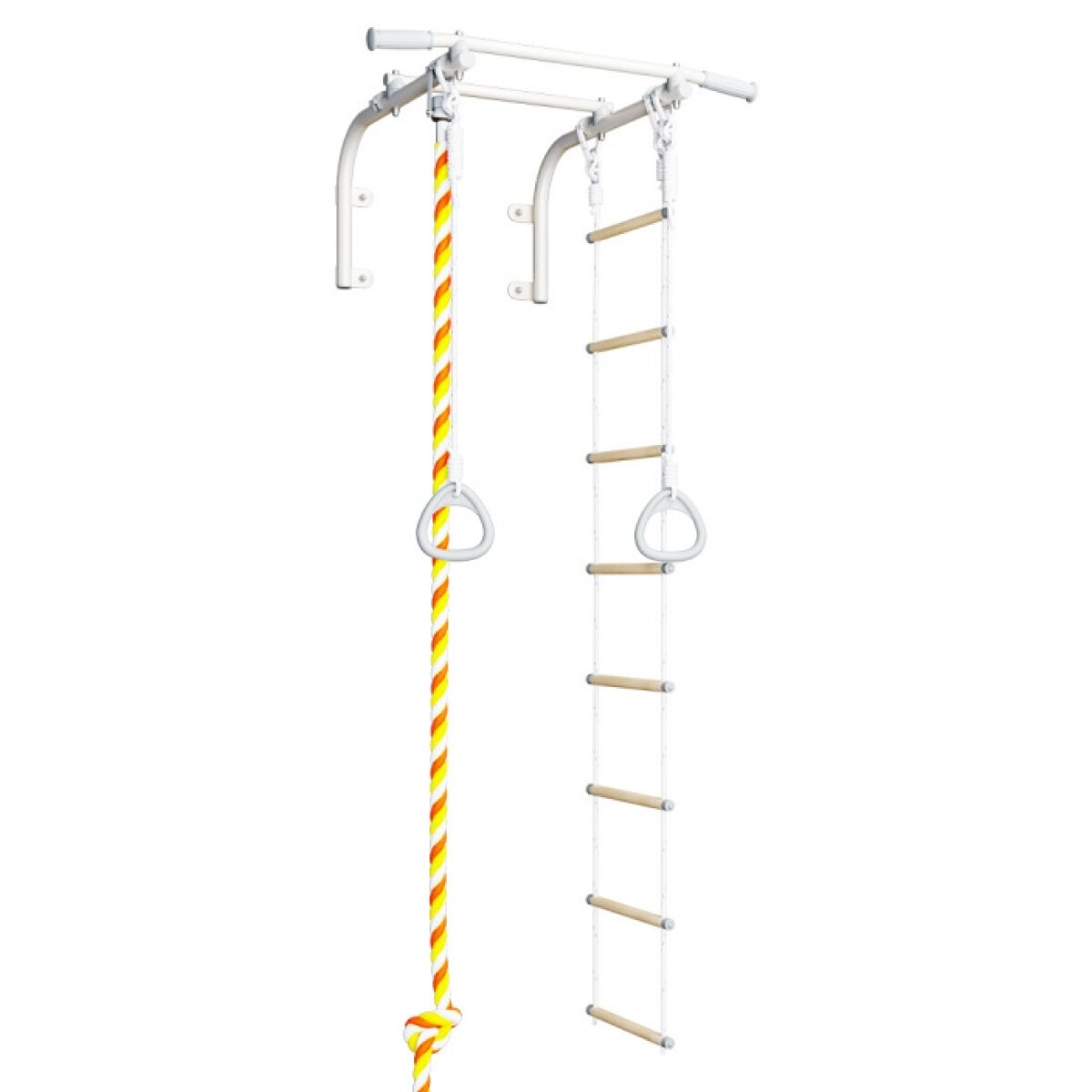 Настенный турник Romana T1 (7.01.00-21) с навесным оборудованием, white provence