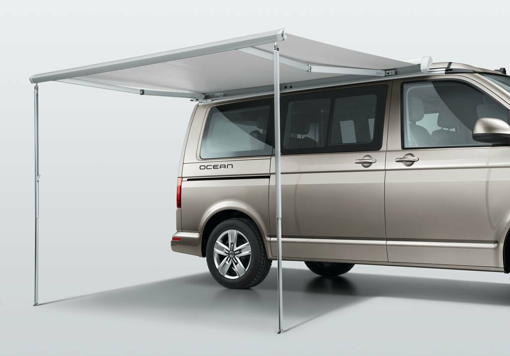 Маркиза MobileComfort ME300WG 3,0 м настенная электрическая, корпус белый, полотно светло-серое