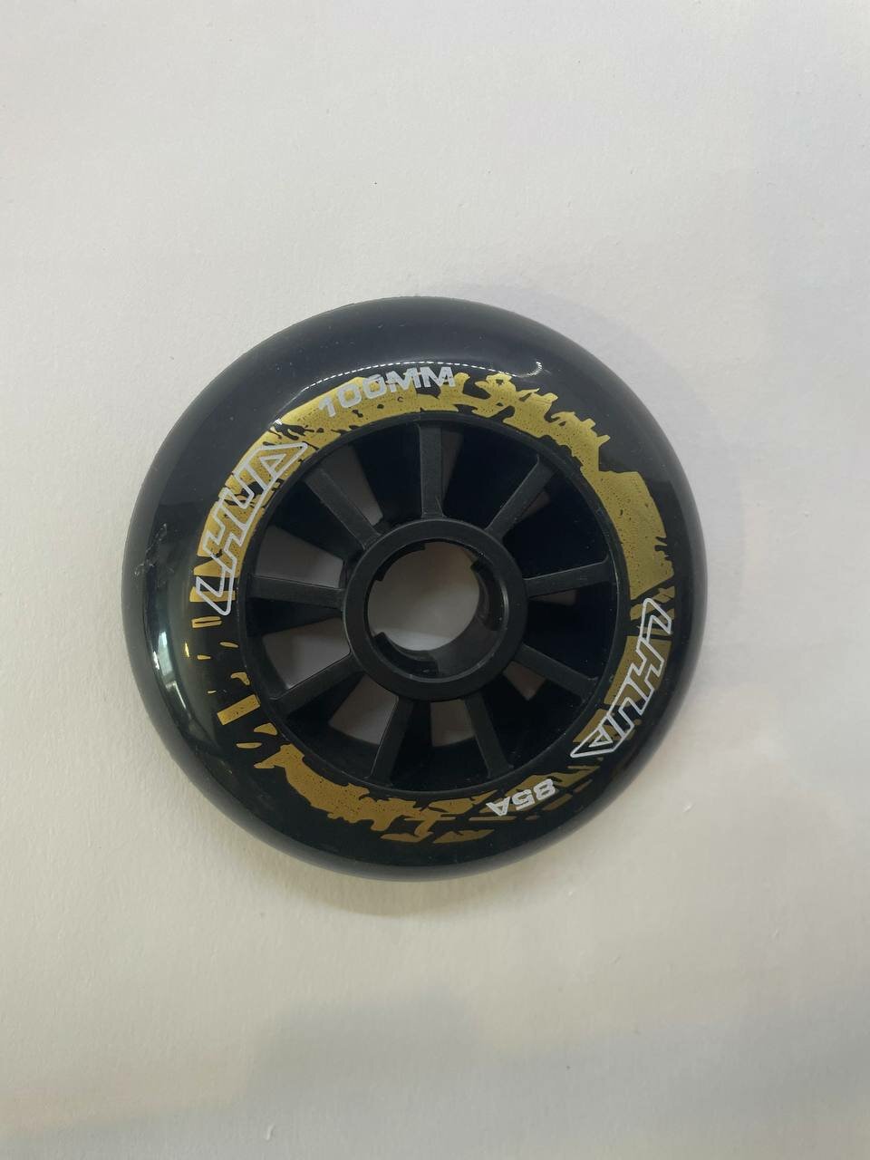 Колеса для роликов 110 мм: 85A; 1 штука; LHUA; черный