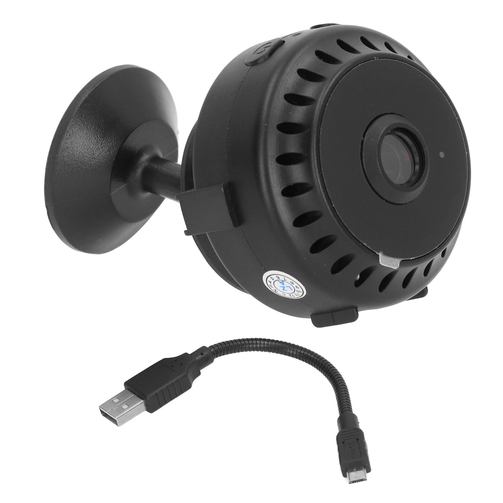 Wi-Fi камера 320x240 с инфракрасным ночным видением, перезаряжаемая камера-монитор для домашней безопасности.