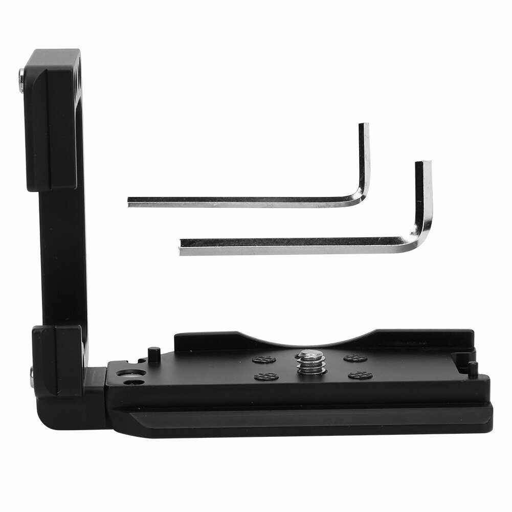 Алюминиевая L-образная быстросъемная площадка, растягивающаяся, короткая, совместимая с аксессуарами для беззеркальных камер Canon EOS RP