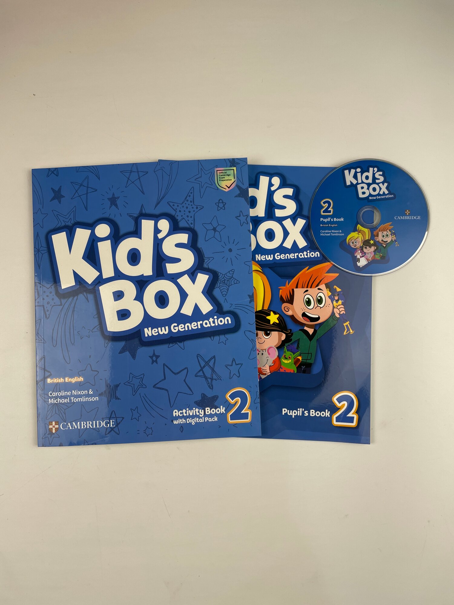 Kid's Box New Generation 2 Полный комплект Pipil's Book + Activity Book + CD