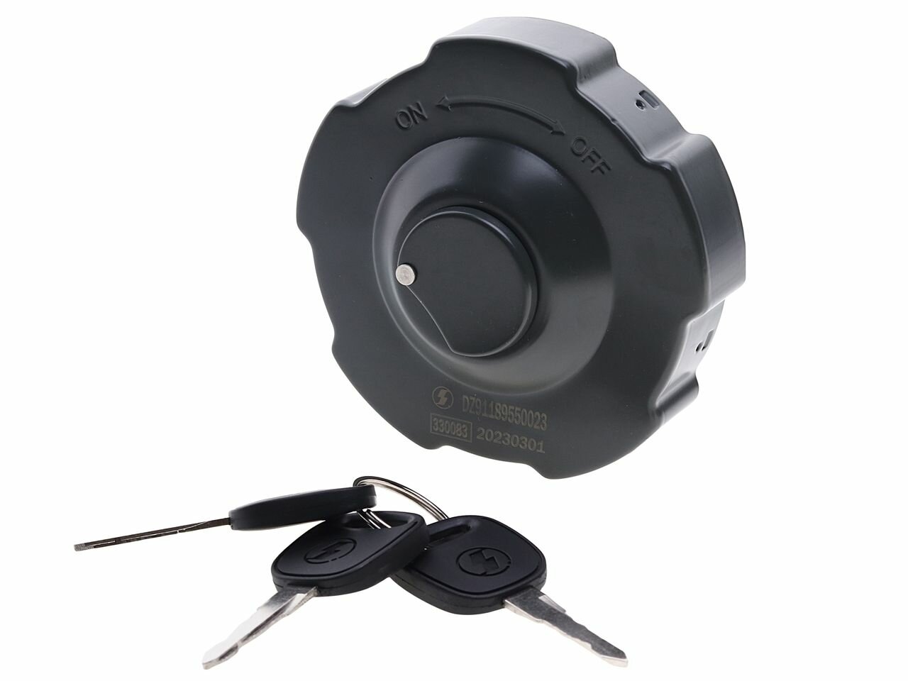 Крышка бака топливного с ключами для Шакман Шанкси X3000, X6000 арт DZ91189550023 SHACMAN