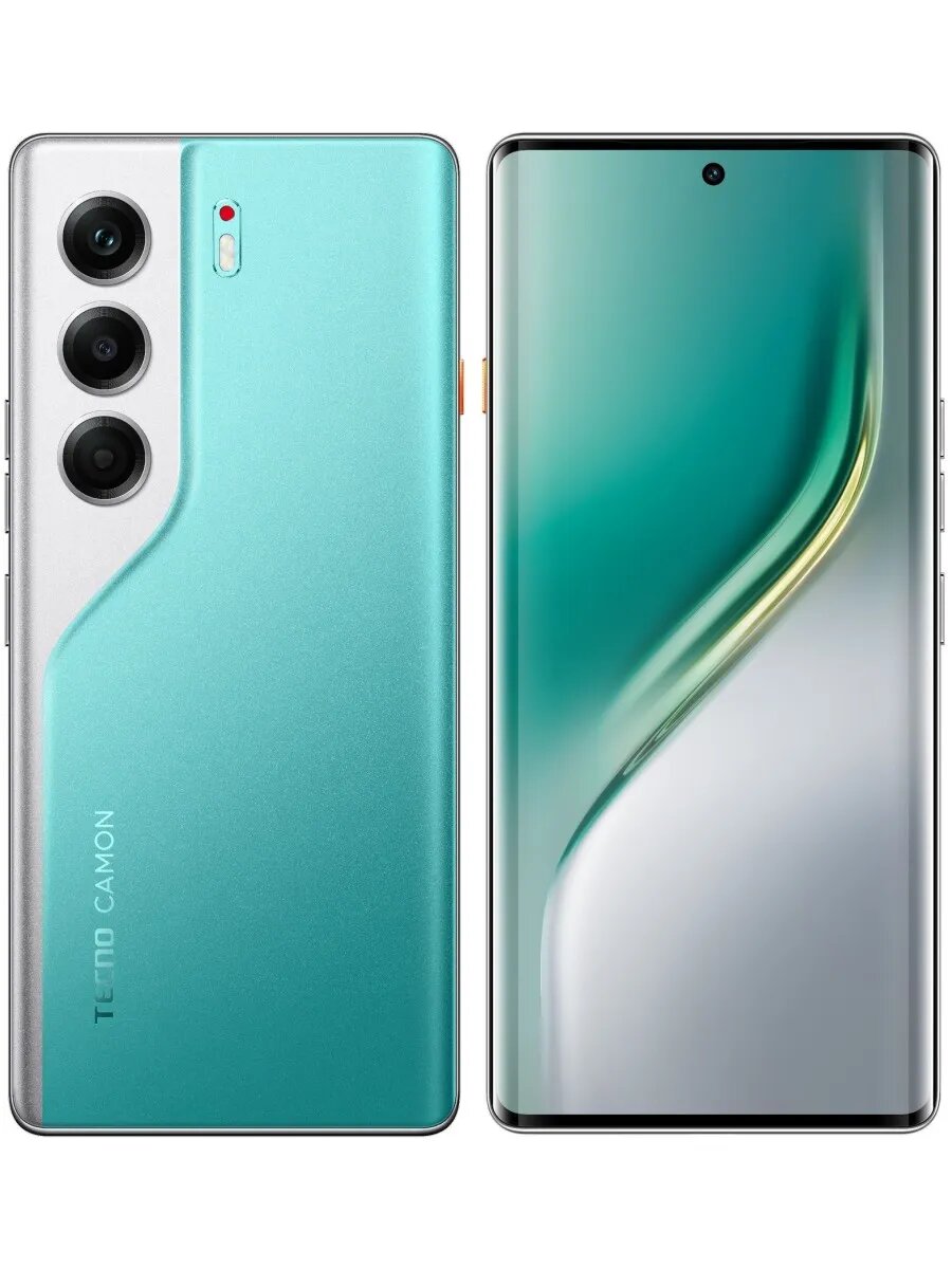 Смартфон Tecno Camon 40 Pro 5G, память 8/256 GB, цвет зеленый
