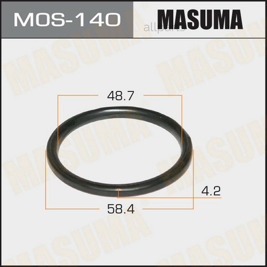 MASUMA MOS140 прокладка выхлопной системы