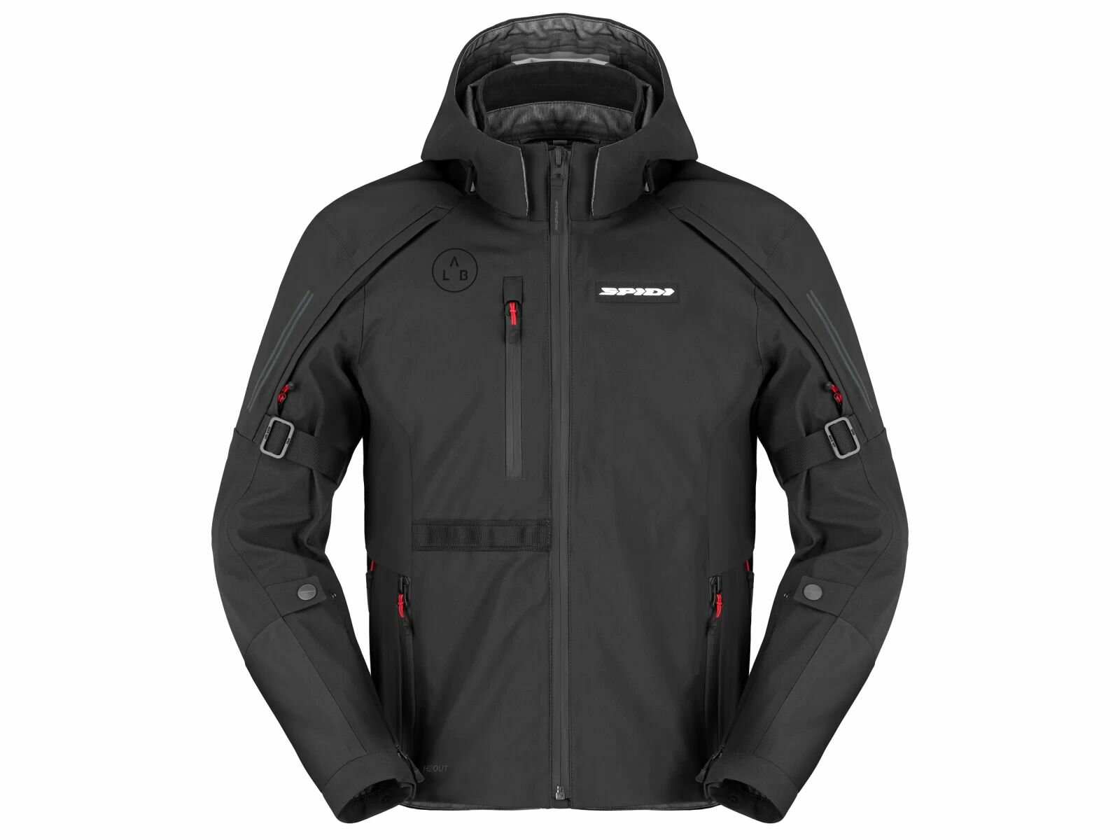 Мотокуртка SPIDI MISSION-V Black, L